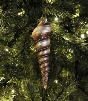 Harrods Turritella Shell Tree Decoration