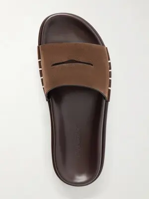 JW Anderson Fussbett Suede Slides