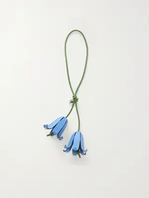 JW Anderson Bluebells Leather Bag Charm
