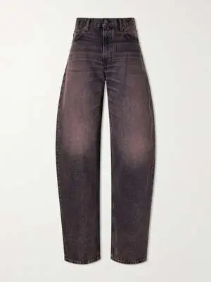 HAIKURE Bibi High-rise Wide-leg Jeans - Gray