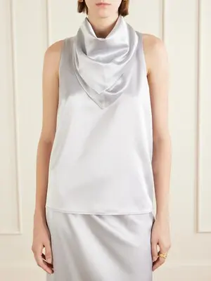 VIOLANTE NESSI Innamorato Satin Top