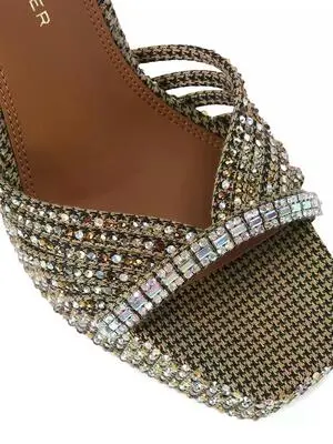 Kurt Geiger Crystal Embellished Platform Sandals