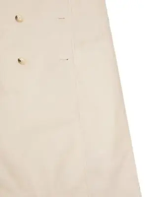 Lacoste Double-breasted Belted Trench Coat