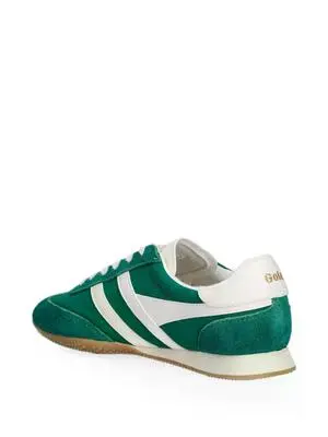 Gola Sprinter Suede Panelled Sneakers - Green