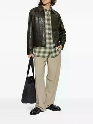 ALLSAINTS Tune Lamb Leather Jacket