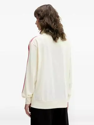 Adidas Heart Embroidered Side-stripe Jacket