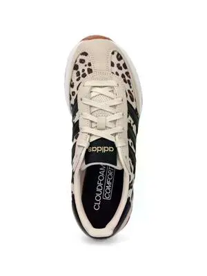 Adidas Leopard Print Cloudfoam Sneakers