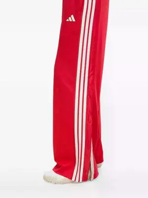 Adidas Mesh-knit Stripe Detail Track Pants