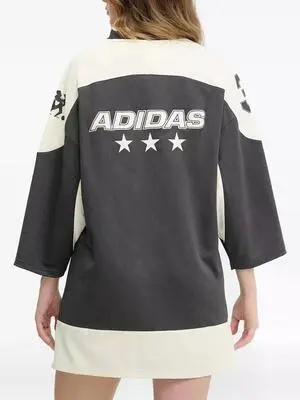 Adidas Logo Print Mini Dress