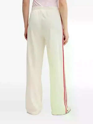 Adidas Firebird Heart-embroidered Track Pants - Neutrals