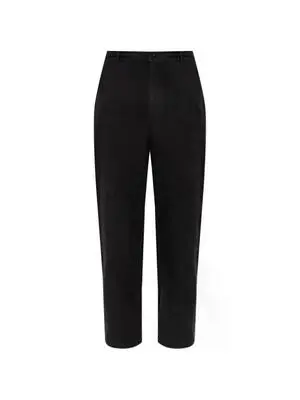 Allsaints Black Wash Pants For Men