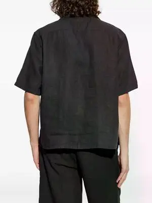 ALLSAINTS Klavicle Embroidered Short-sleeve Shirt