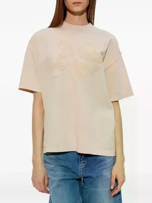 ALLSAINTS Etta Logo-patch T-shirt - Neutrals
