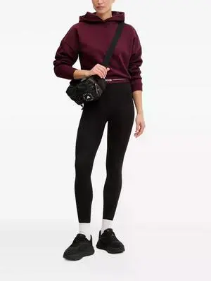 Adidas Logo Waistband Cropped Hoodie