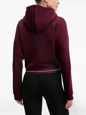 Adidas Logo Waistband Cropped Hoodie