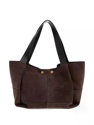 ALLSAINTS Rosalie Suede Shoulder Bag - Brown