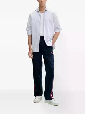 Adidas Firebird Logo-embroidered Side-stripe Track Pants