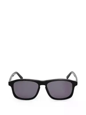 MAISON MARGIELA Rectangle Frame Sunglasses - Black