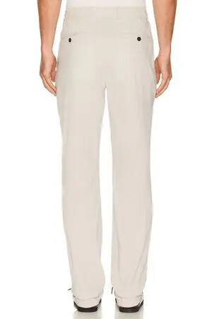 Theory Standard Pant In Good Linen - Silver Cloud