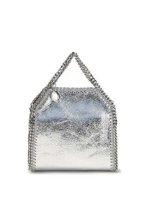 Stella McCartney Metallic Falabella Handbag - Silver
