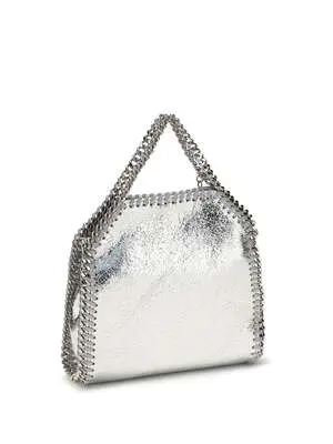 Stella McCartney Metallic Falabella Handbag - Silver