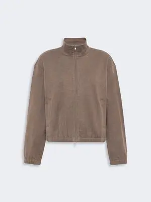 Max Mara Silk-blend Jersey Sweatshirt