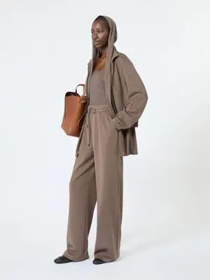 Max Mara Jersey And Cotton Trousers