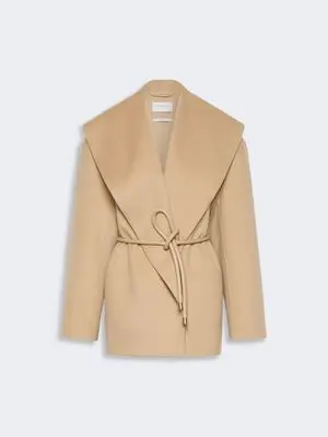 Max Mara Pure Wool Double Fabric Jacket - Camel