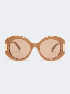 Max Mara Round Acetate Glasses