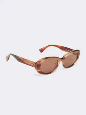 Max Mara Oval Sunglasses