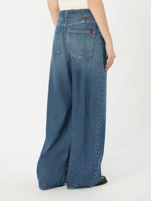 Max Mara Wide-fit Cotton Denim Jeans