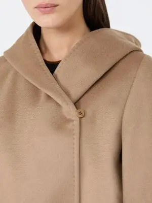 Max Mara Wool Broadcloth Robe Coat