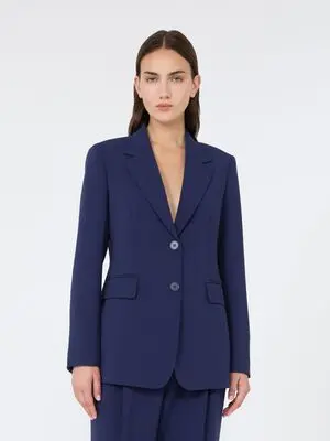 Max Mara Single-breasted Cady Blazer
