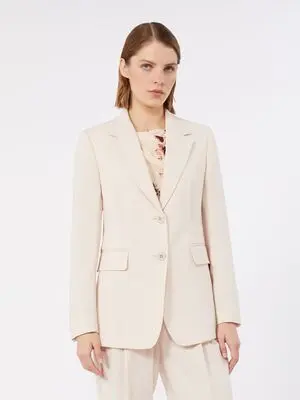 Max Mara Single-breasted Cady Blazer