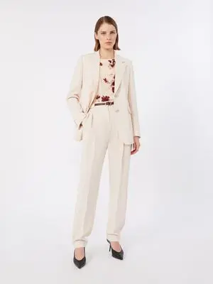 Max Mara Single-breasted Cady Blazer