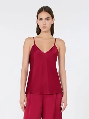 Max Mara Envers Satin Camisole Top
