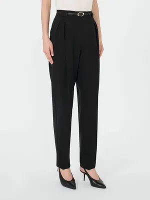 Max Mara Technical Cady Carrot-fit Trousers