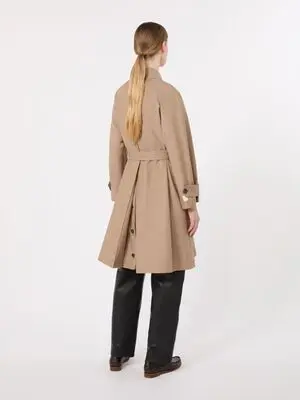 Max Mara Double-breasted Water-repellent Twill Trench Coat