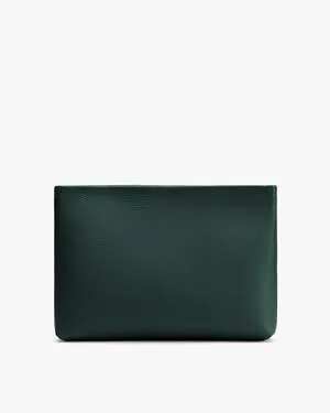 Cuyana Medium Zipper Pouch - Forest