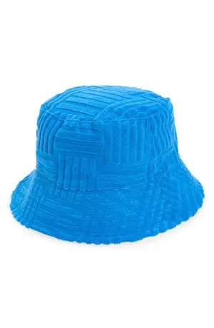 Treasure & Bond Terry Bucket Hat - Blue