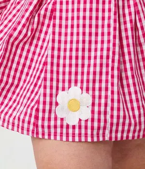 SMAK PARLOUR Pleated Skirted Romper With Pockets