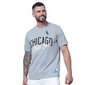 STARTER Heather Gray Chicago White Sox Two-pack T-shirt Set