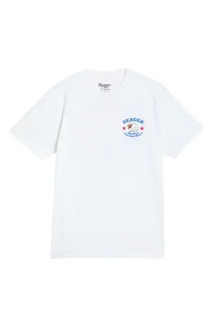 SEAGER CO Great American Dream Cotton Graphic T-shirt