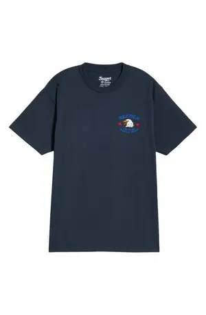 SEAGER CO Great American Dream Cotton Graphic T-shirt