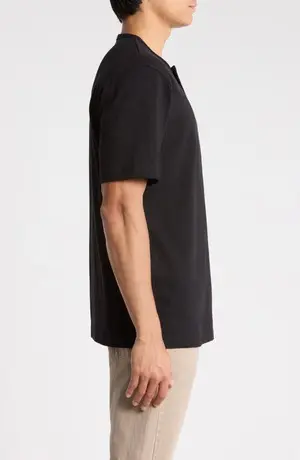 SEAGER CO Cotton Henley