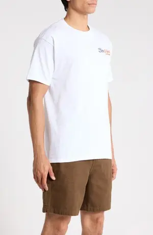 SEAGER CO Usa Russ Cotton Graphic T-shirt