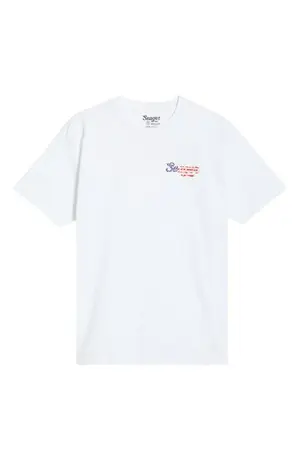 SEAGER CO Usa Russ Cotton Graphic T-shirt