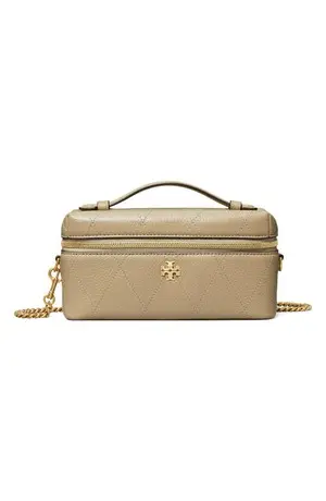 Tory Burch Charlie East/west Leather Vanity Case