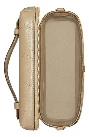 Tory Burch Charlie East/west Leather Vanity Case