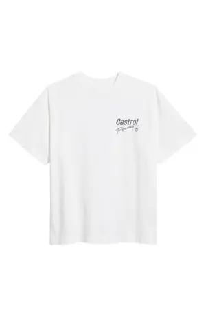 ID SUPPLY CO Castrol Racing Graphic T-shirt